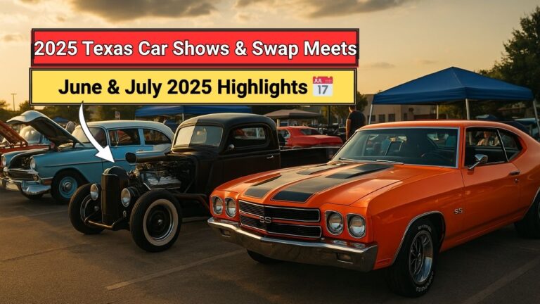 Upcoming Car Shows Near Me in Texas 2025 – Full Calendar of Auto Events ...
